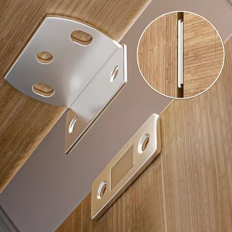 L Type Magnetic Closet Door Suction Patch - Cabinet Suction Patches ...