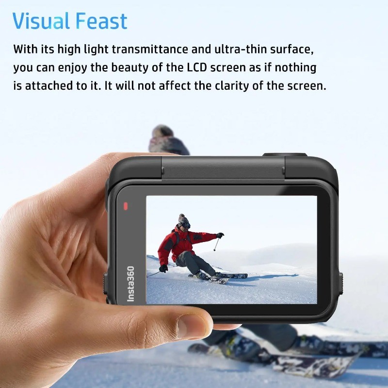 Tempered Glass for Insta360 Ace Pro 2 Screen Protector HD Lens/Screen ...