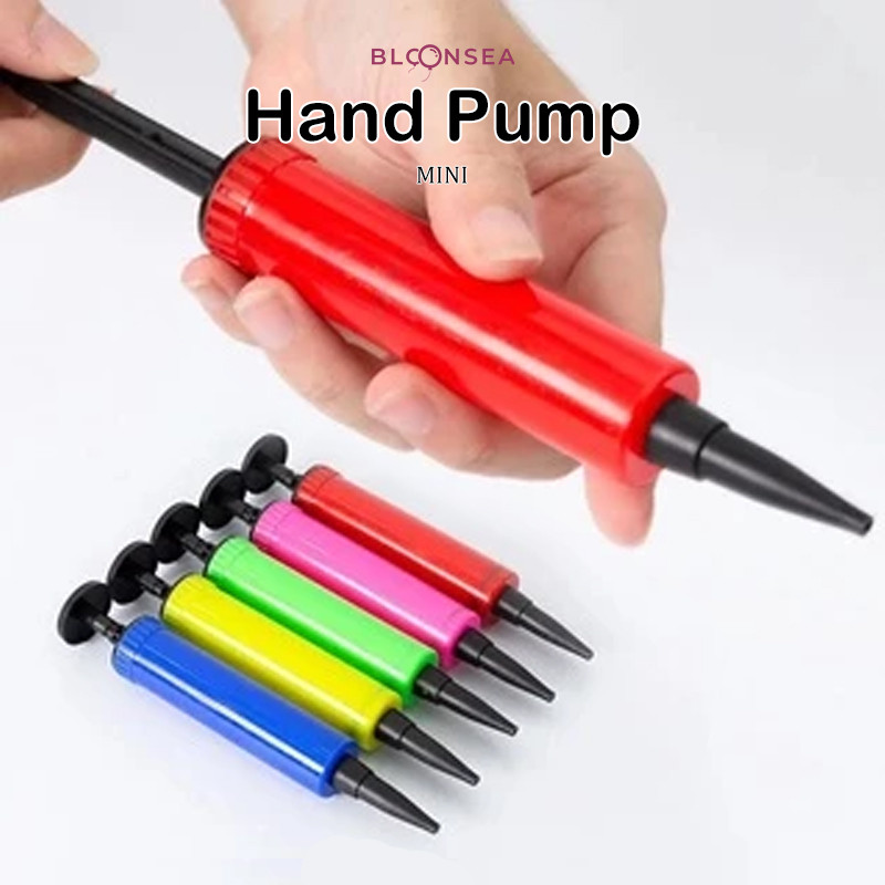 Small Hand Pump Mini Hand Held Air Pump Balloon Portable Pam Tangan ...