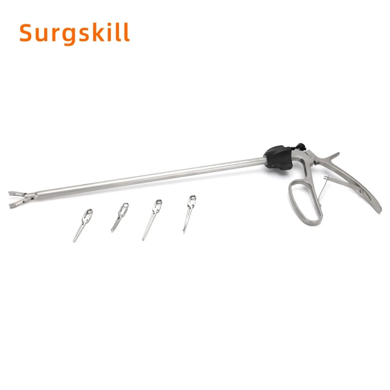 Laparoscopic Bulldog Clamp Set, Reusable Artery Vein Clips Applier for ...
