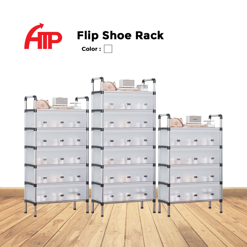 ATP Furniture Flip Shoes Cabinet Simple Shoe Rack With Flip Door Shoe ...