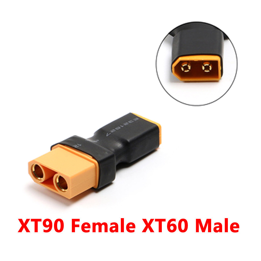 XT90 XT60 Plug Adapter XT60 Male / Female To XT90 Male / Female Connector Conversion Adapter for ...