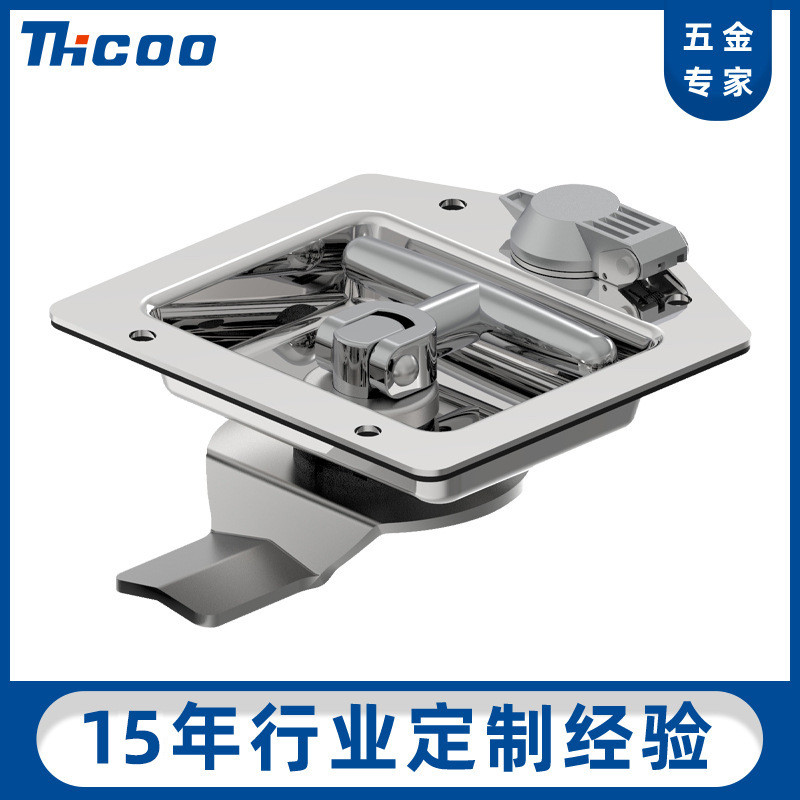 Sco A7822 Stainless Steel Panel Lock Folding Handle T-Shaped Tool Lock ...
