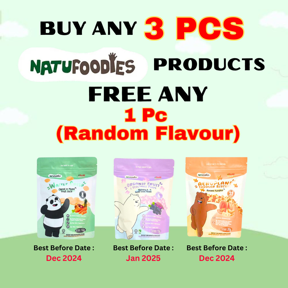 *Clearance Sale* [BUY ANY 3 FREE 1] Natufoodies Limited Edition We Bare ...