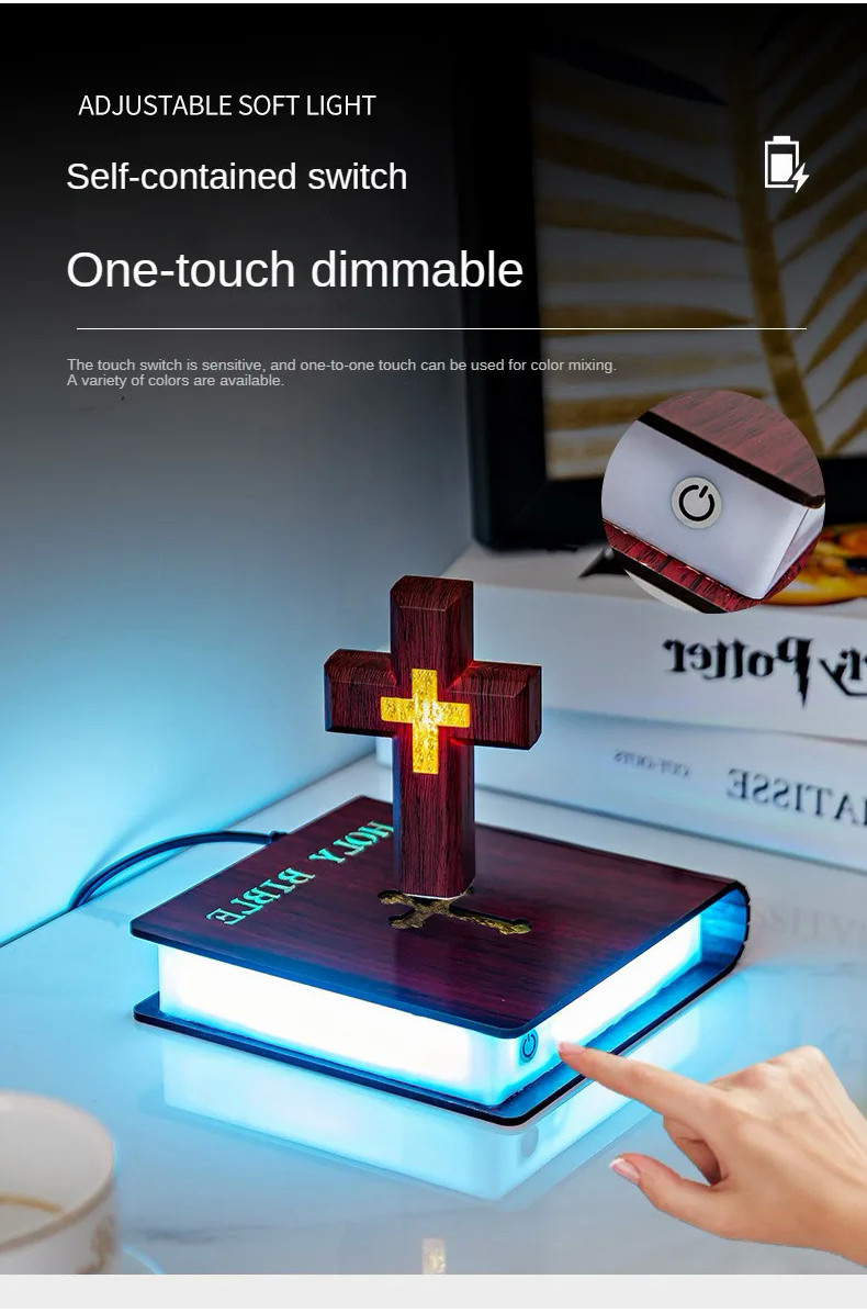 [Warrior3] Magnetic Levitating Cross Floating Christian Cross ...