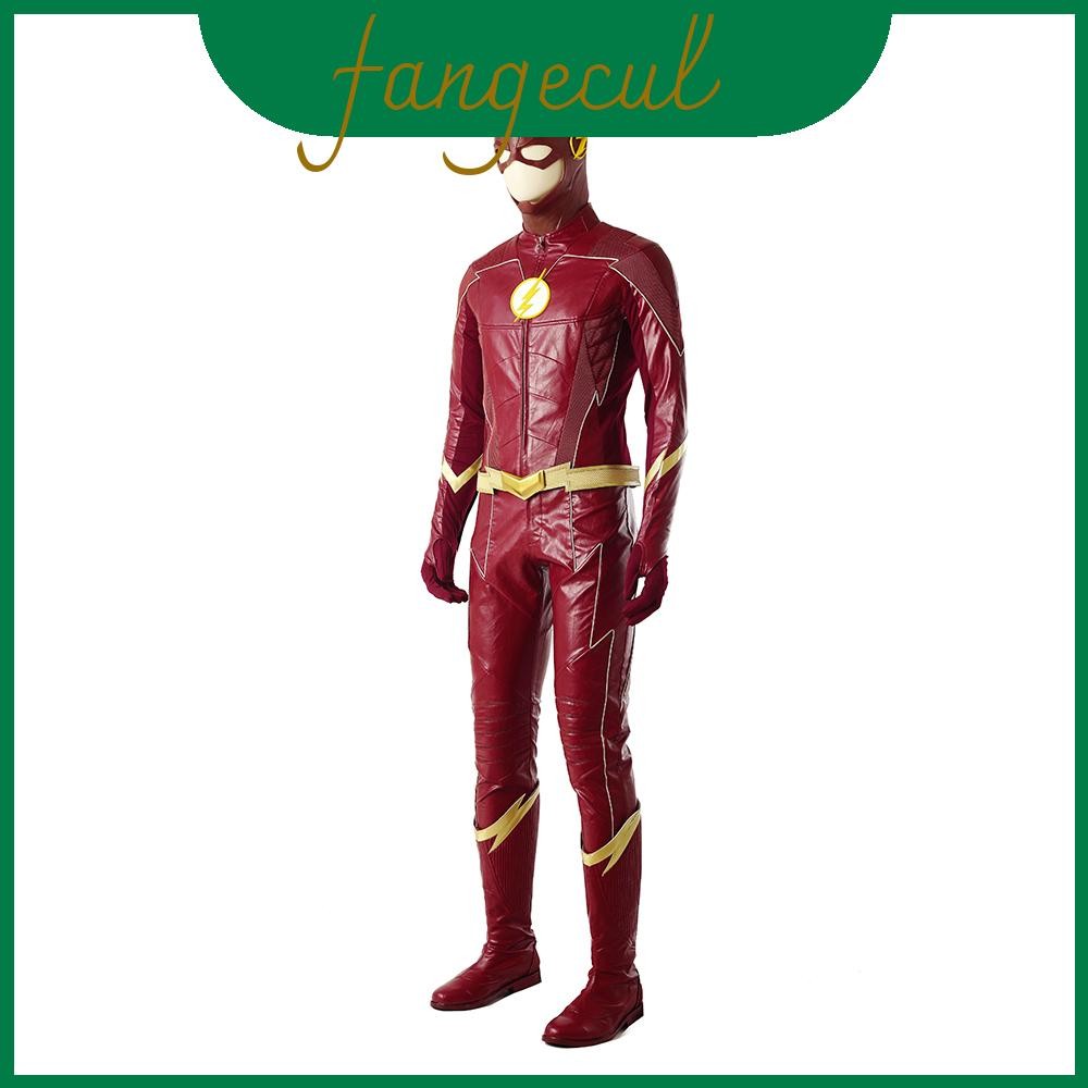 Season Flash The 4 Cosplay Barry Allen Costume Premium Quality Fancy ...