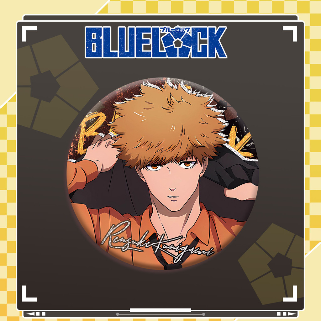 Blue Lock suit series PET double flash badges anime hot sales around ...