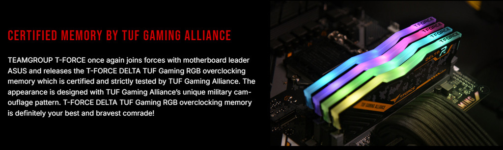 T-FORCE DELTA R TUF 8GB 3200MHZ DDR4 RGB RAM | Shopee Malaysia