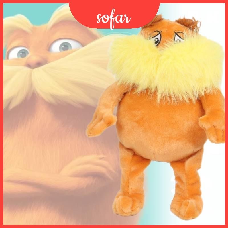 Plush Whimsical Lorax Doll 33cm Soft Snuggly Toy For Dr Seuss Kids And ...