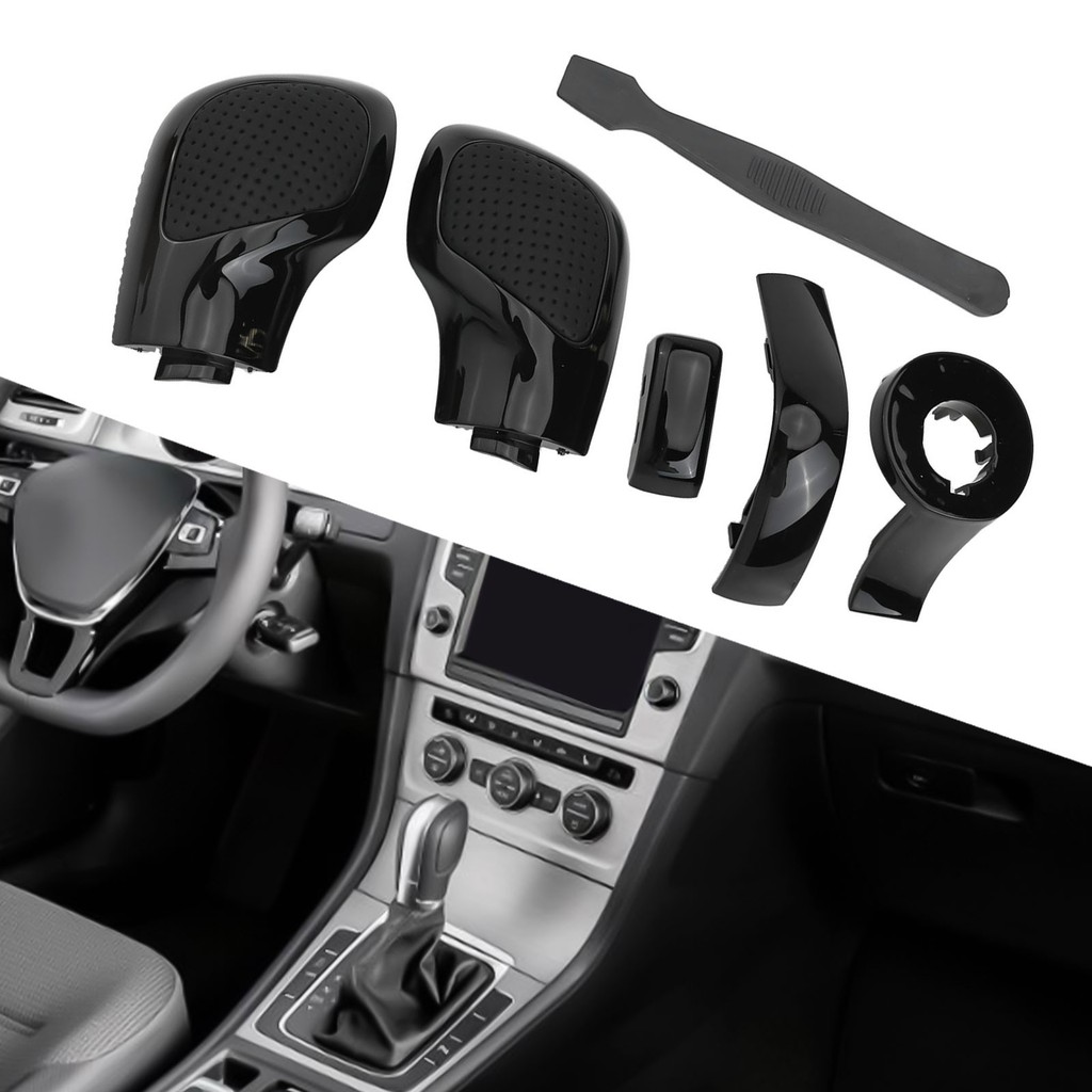 [VE]Shift Knob Gear Side Cover fit for Golf 6 7 R for Passat B7 B8 for ...