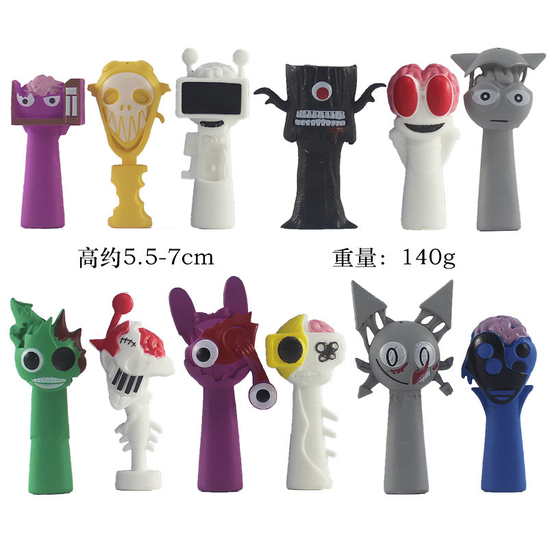 Rhythm Box Hand-Made sprunki Game Peripheral Full Set Parasite Dark ...