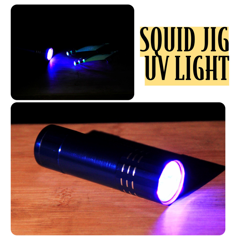 SQUID JIG UV LIGHT Lampu Mancing Candat Sotong Lampu UV Candat Sotong ...
