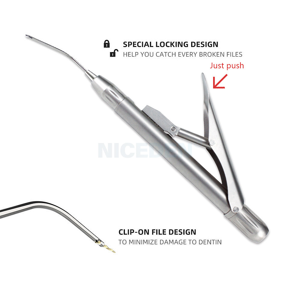 NICEDEN Dental Endo-Cut File Removal Instrument Set Endodissection File ...