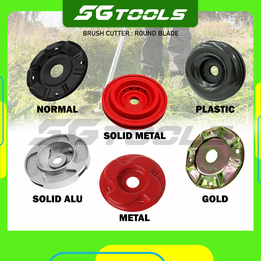 BRUSH CUTTER: ROUND BLADE W/TRIMMER LINE/ NYLON STRING GRASS TRIMMER ...