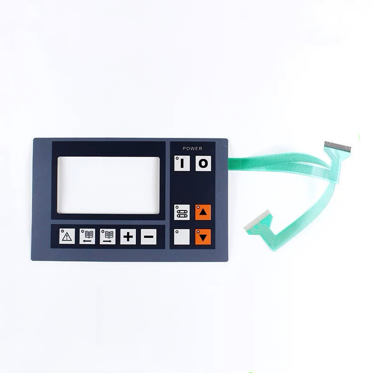 Waterproof Tactile Panel Keypad Switch Embossed Buttons Membrane Switch ...