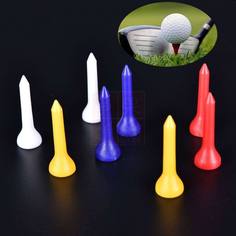 Golf Spikes 36MM Plastic Colored Ball TEE Ladder Pin Ball Holder 100 ...