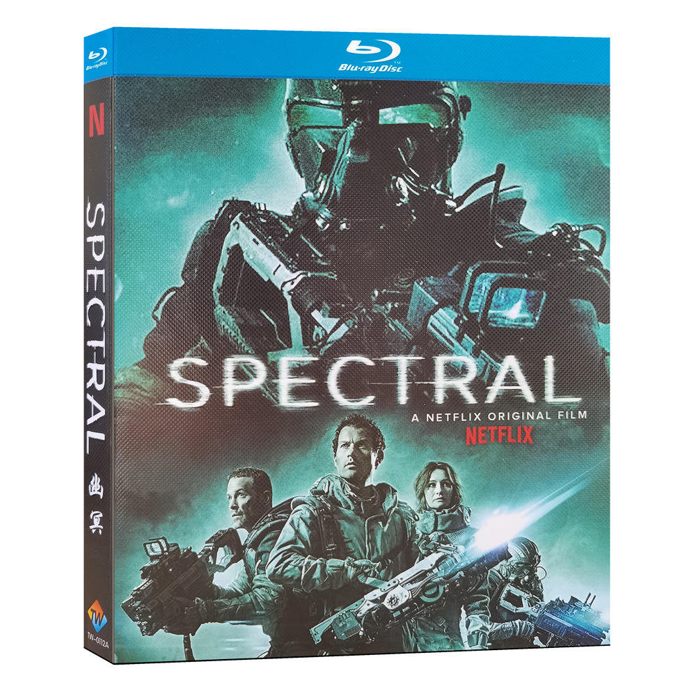 Blu-ray Ultra HD Sci-Fi Movie Spectral Spectral BD Disc CD English ...
