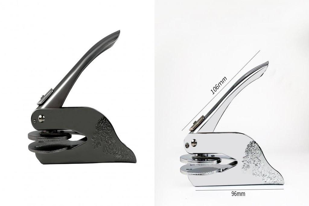 ChicAcces Embossing Tool for Ages Durable Book Embosser Handheld ...