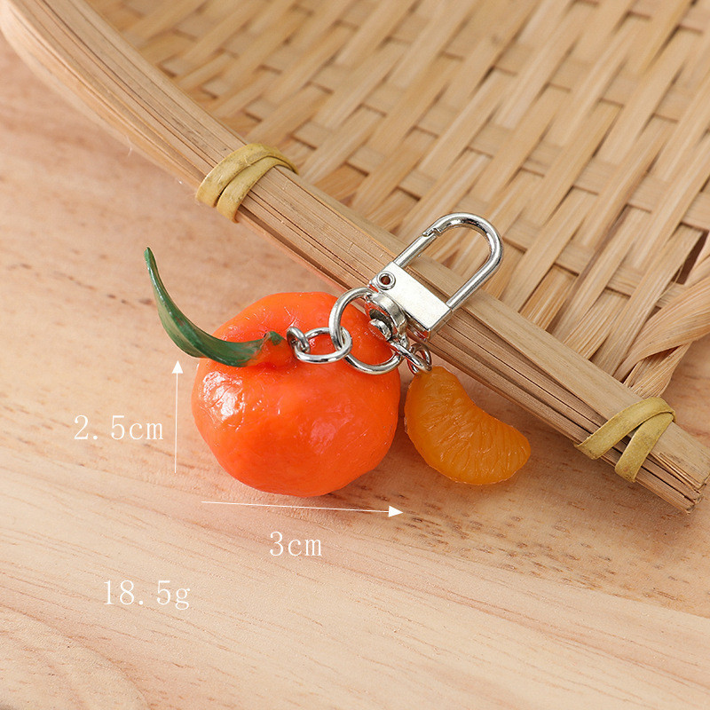 Simulated garlic keychain food model pendant chili pepper walnut red ...