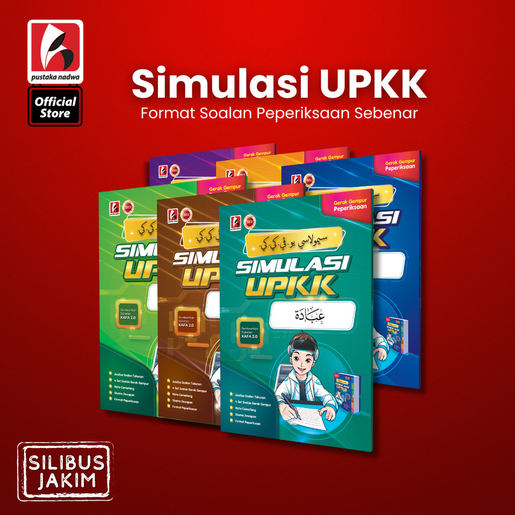 [PUSTAKA NADWA] BUKU LATIHAN SIMULASI UPKK 2025 - Model Soalan Sebenar ...