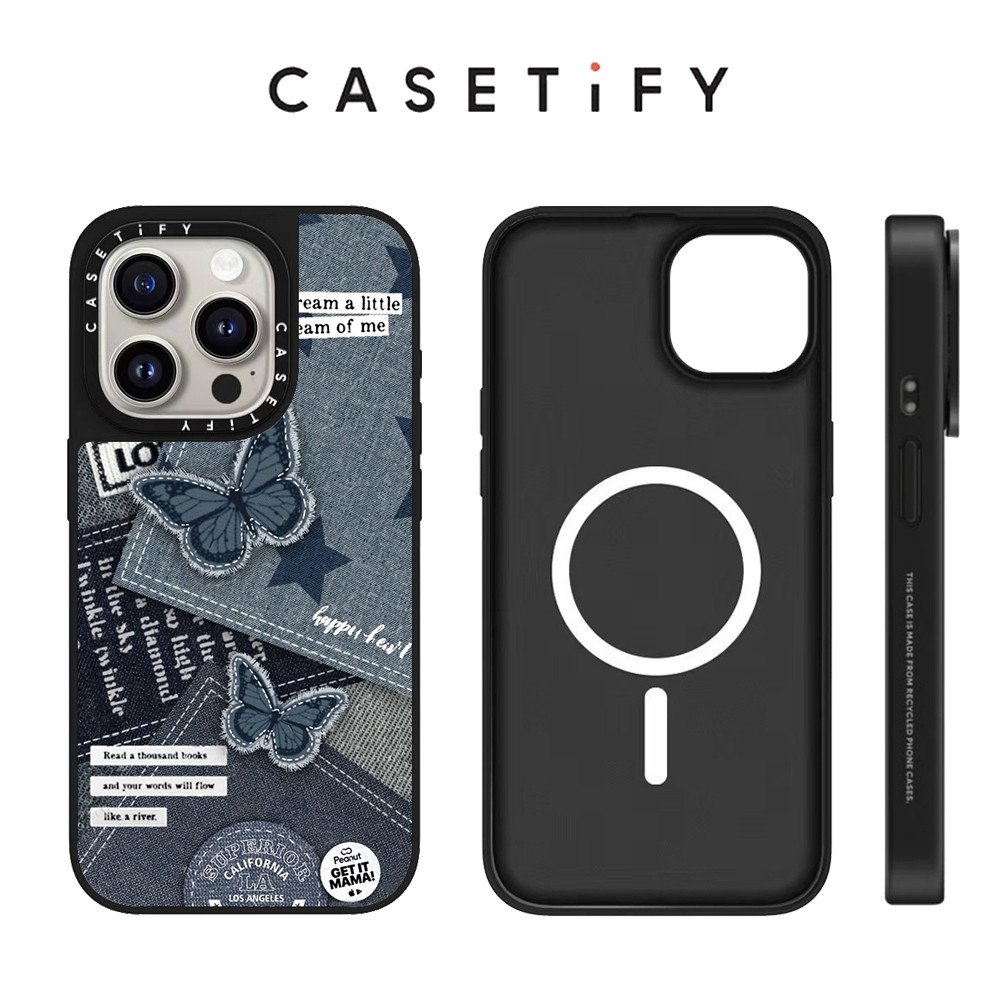 Magnetic Brown Cowboy Butterfly Mirror Phone Case for IPhone 16 Pro Max ...