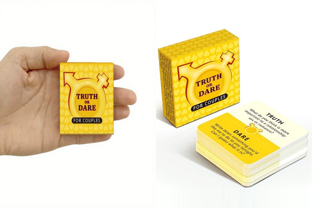 Couple Interactive Card Deck Questions Answers Card Game Intimate Truth or Dare Card Game for ...