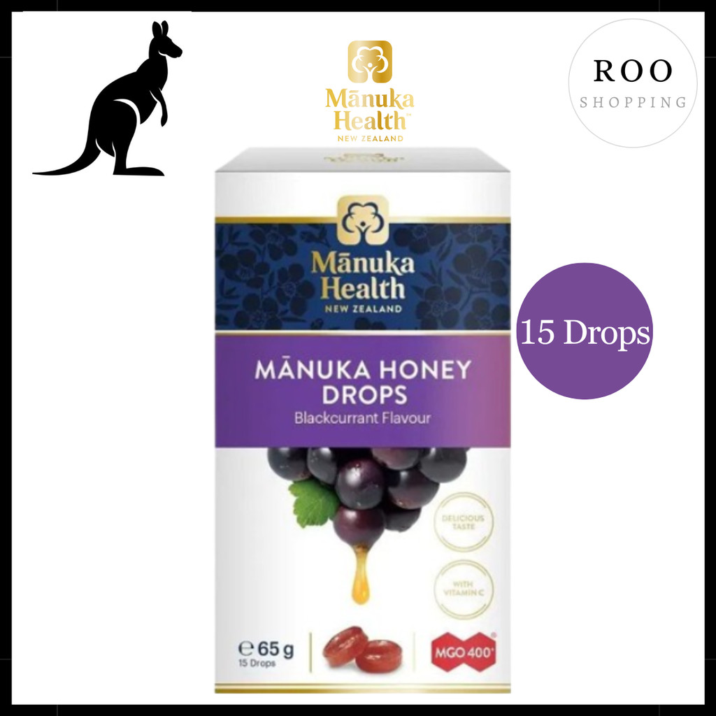 Manuka Health Manuka Honey Drops Assorted Flavour 15drops | Shopee Malaysia