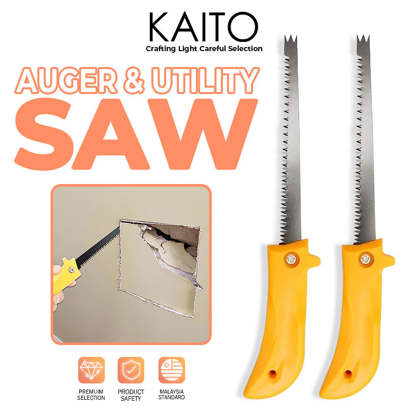 2 In 1 Utility Heavy Duty Wall Board Saw Cutting Plaster Ceiling ...