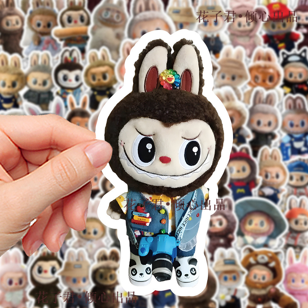 124 Labubu Labubu Doll Labubu Stickers Popmart Little Doll Stickers diy ...