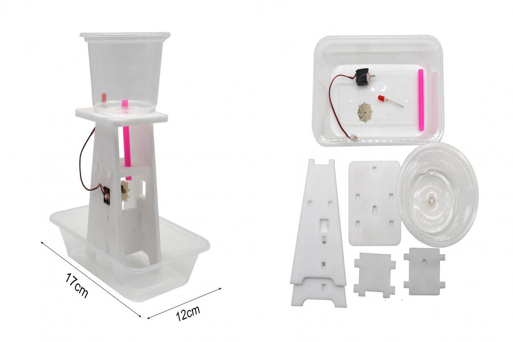 FA| Hydro Generator Model Hydroelectric Generator Toy Diy Mini Hydro ...