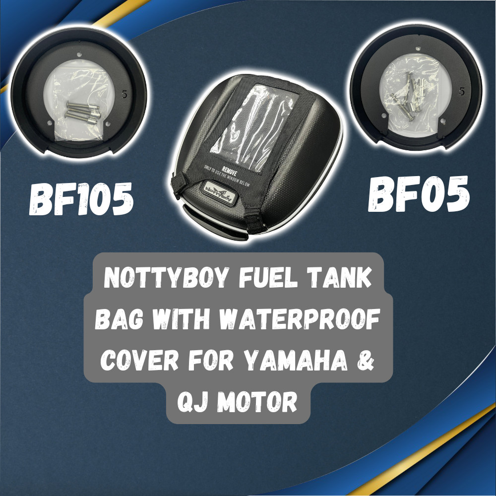 NottyBoy Fuel Tank Bag with Waterproof Cover for YAMAHA R25 R6 R1 R15 ...