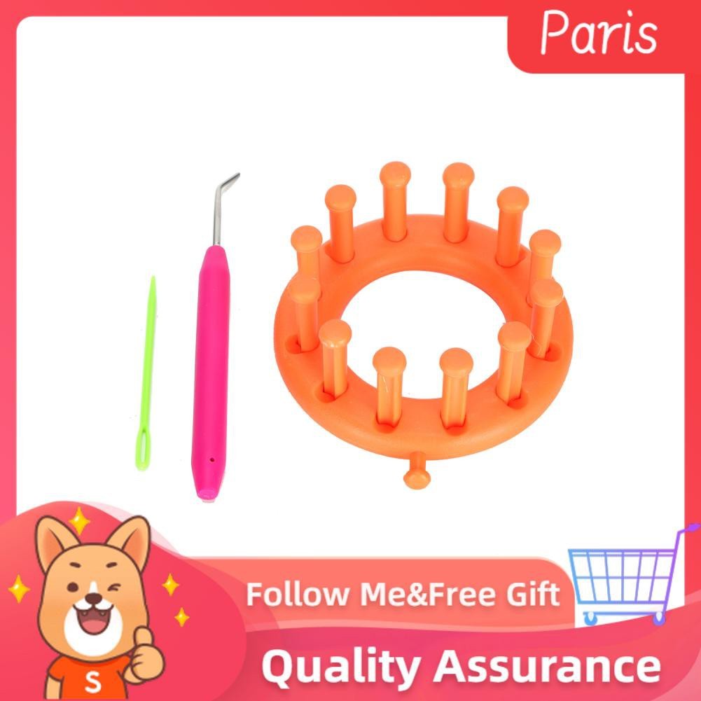 in stock Paris Round Knitting Kit Plastic Small Wool/Hat Weaving ...
