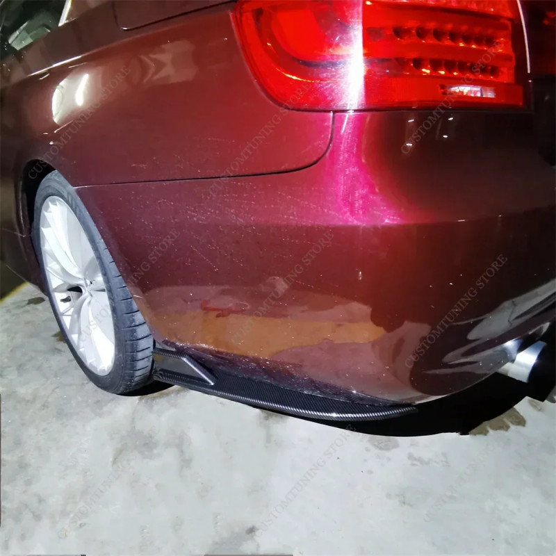 Rear Bumper Side Splitter Diffuser For Bmw E92 E93 3 Series 320xd 320d ...