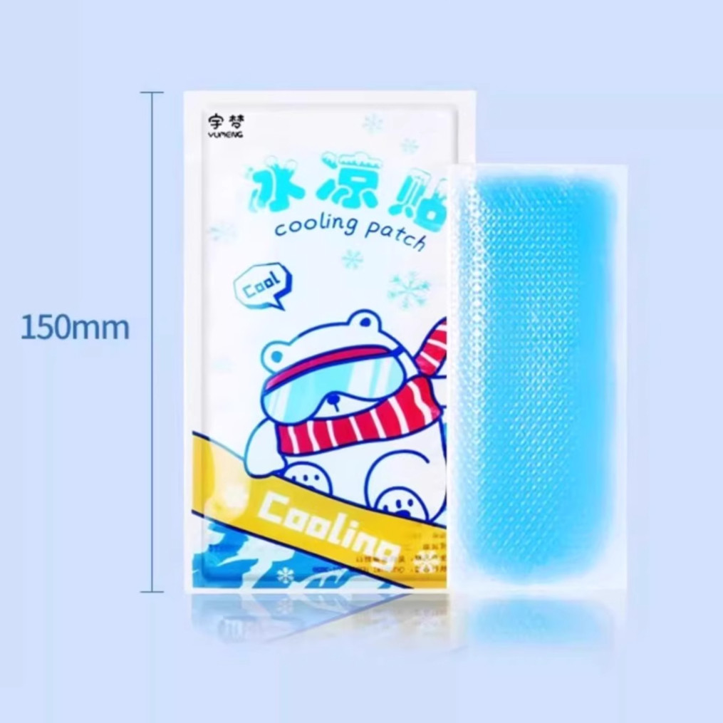 Bfuming Skiing Bear Summer Cooling Ice Cold Patch Adult Cooler Patch ...