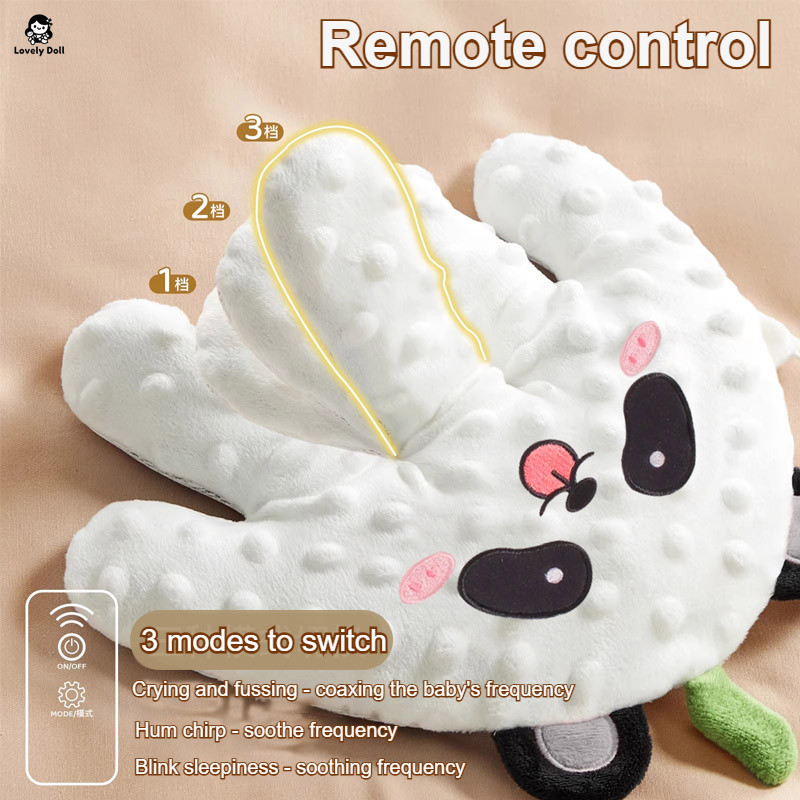 Baby Soothing Palm with Remote Control Sleeping Pillow Red Bean Anti ...