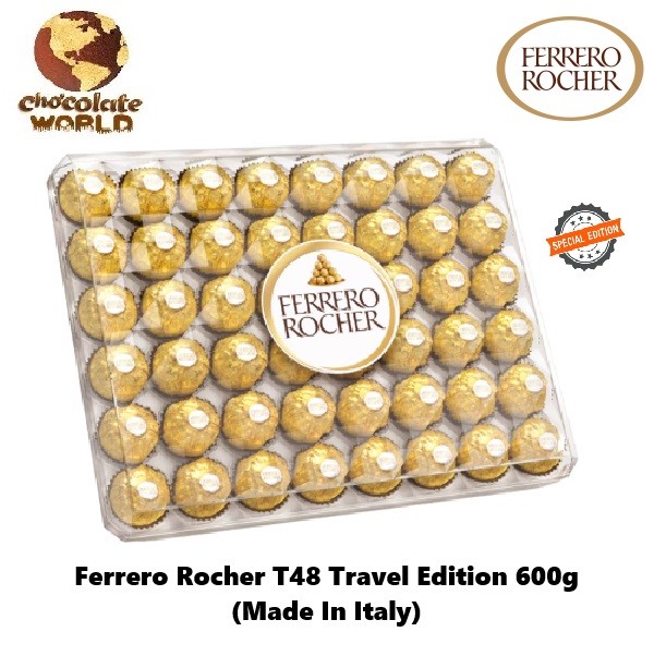 Ferrero Rocher T48 Travel Edition 600g(Made in Italy) | Shopee Malaysia