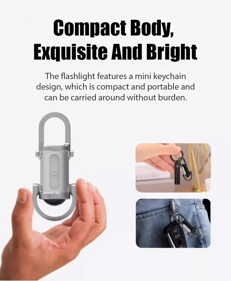 [24H Shipping]Super Bright Mini Flashlight Rechargeable Camping ...