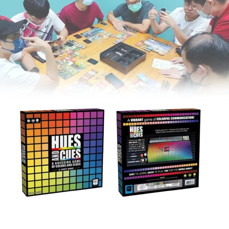 Hues And Cues A Guessing Game Of Colors Clues Toy With Plastic ...