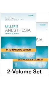 Miller's Anesthesia International Edition 2 Volume Set, 10th Edition ...