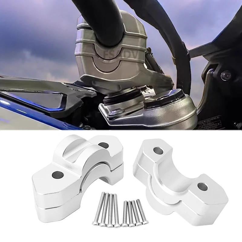 For BMW R1300GS Handlebar Riser Drag Handle Bar Clamp Extend 15-30mm ...