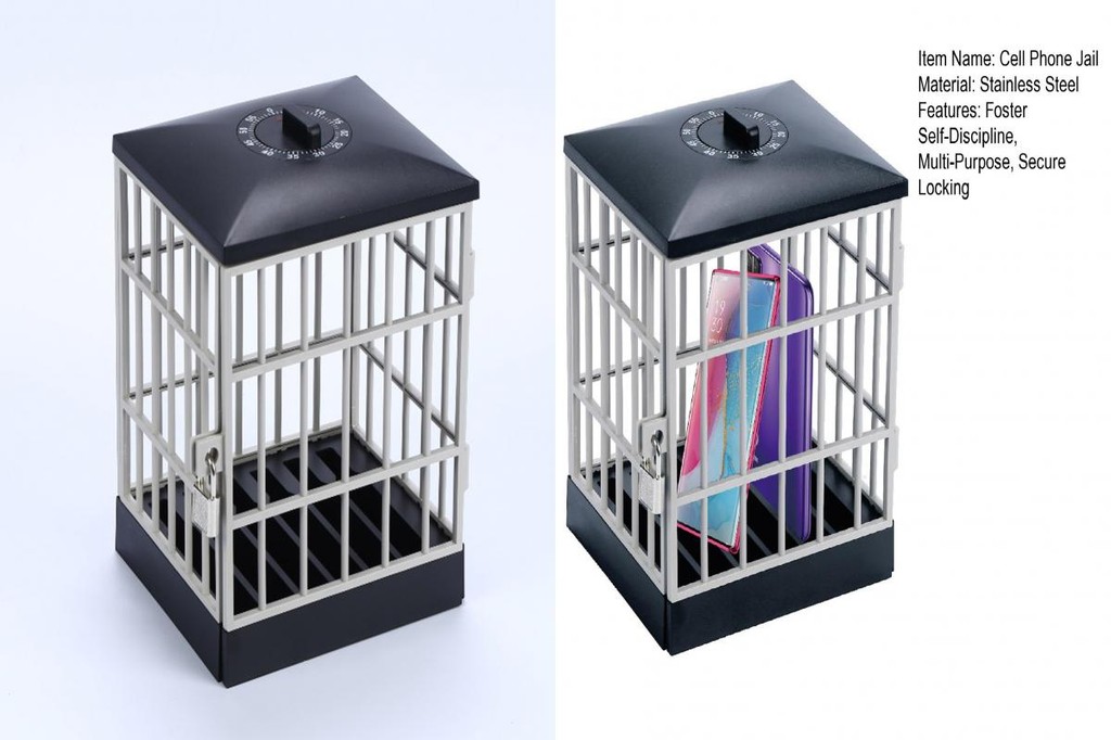 [New] Screen Time Management Cell Phone Jail Lock Box Mobile Phone ...