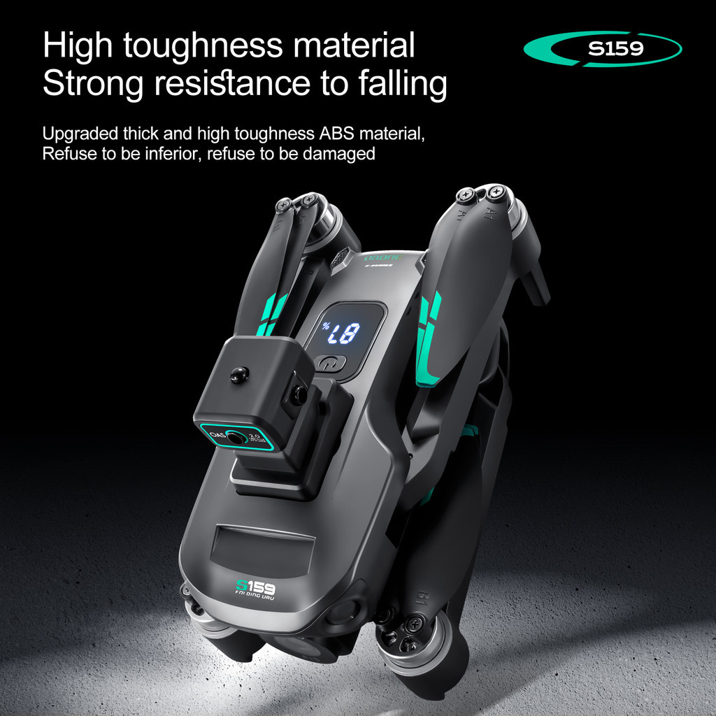 Original S159 Max GPS Drone 8K Professional HD Dual Camera With Screen Remote Coltrol 5G WIFI ...