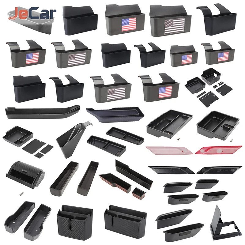 JeCar Car Storage Box Center Control Gear Shift Boxes Stowing Tidying ...