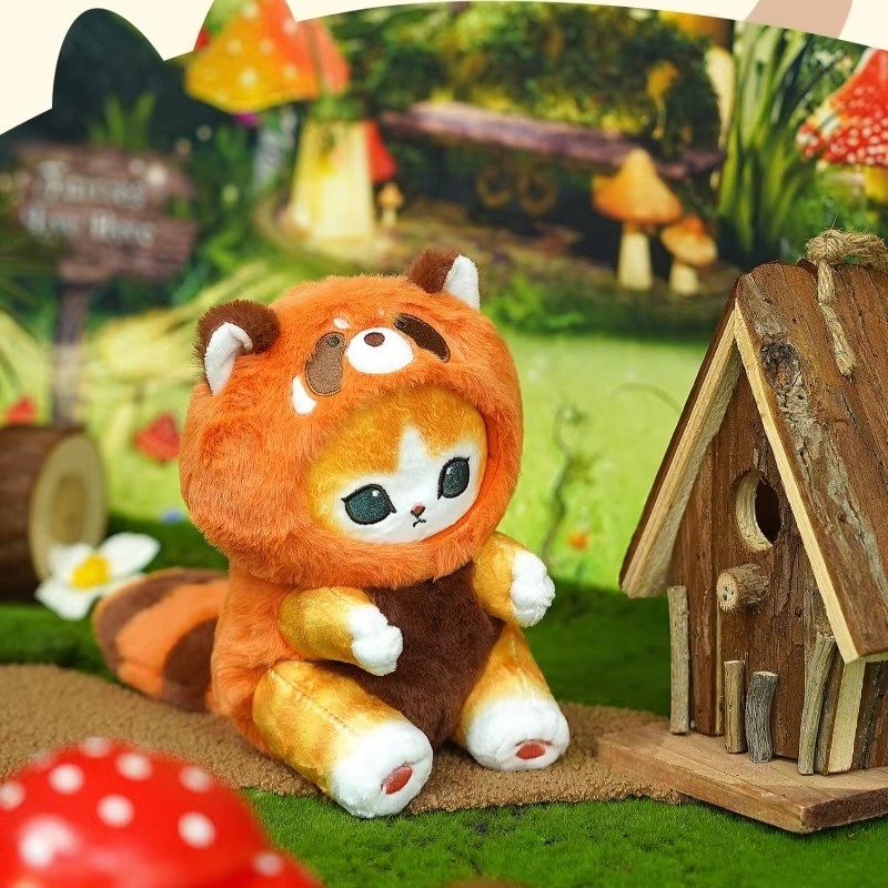 Mofusand Kawaii Cos Cat Kawaii Animal Plushies Keychain Cosplay Animals ...
