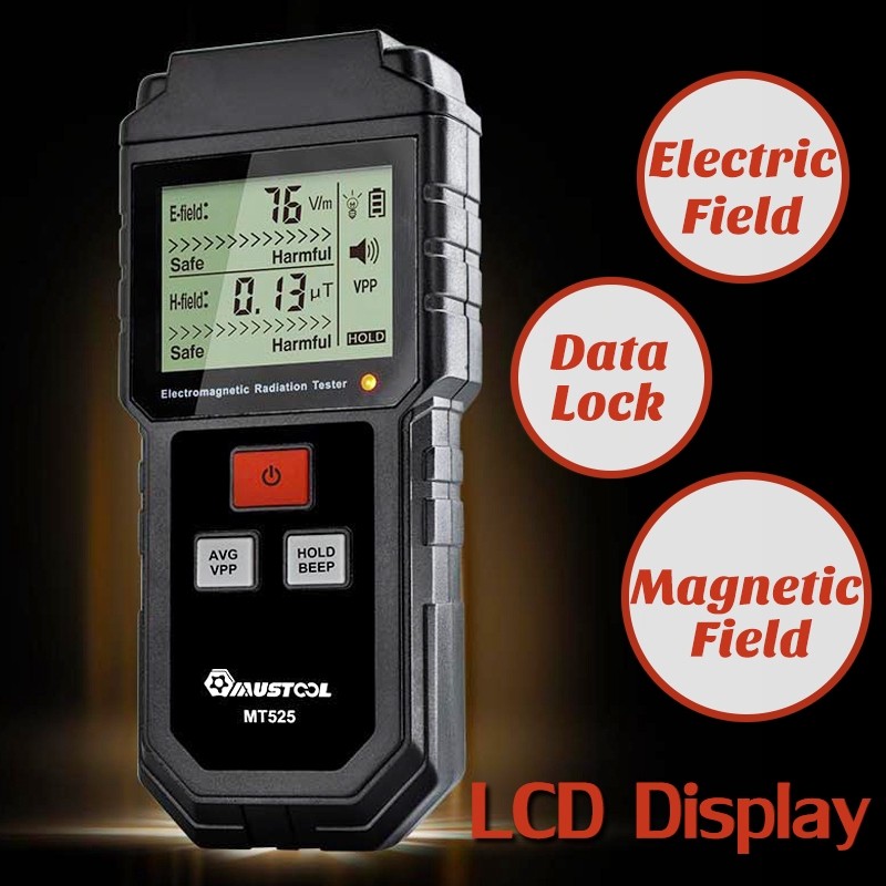in stock Electromagnetic Field Radiation Tester Handheld Counter ...
