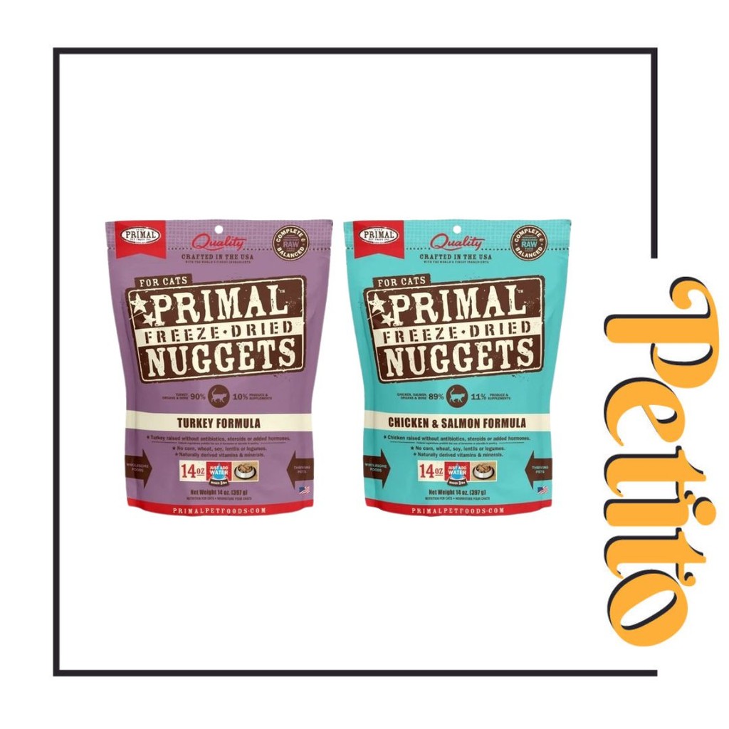 Primal Freeze Dried CAT 397g Grain Free (2 Flavours) | Shopee Malaysia