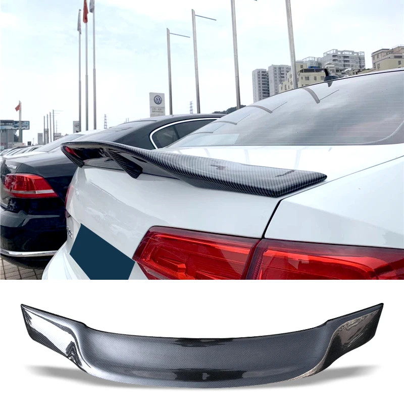 Car Trunk Spoiler Carbon Fiber FRP Auto Rear Trunk Wing R Style Refit ...