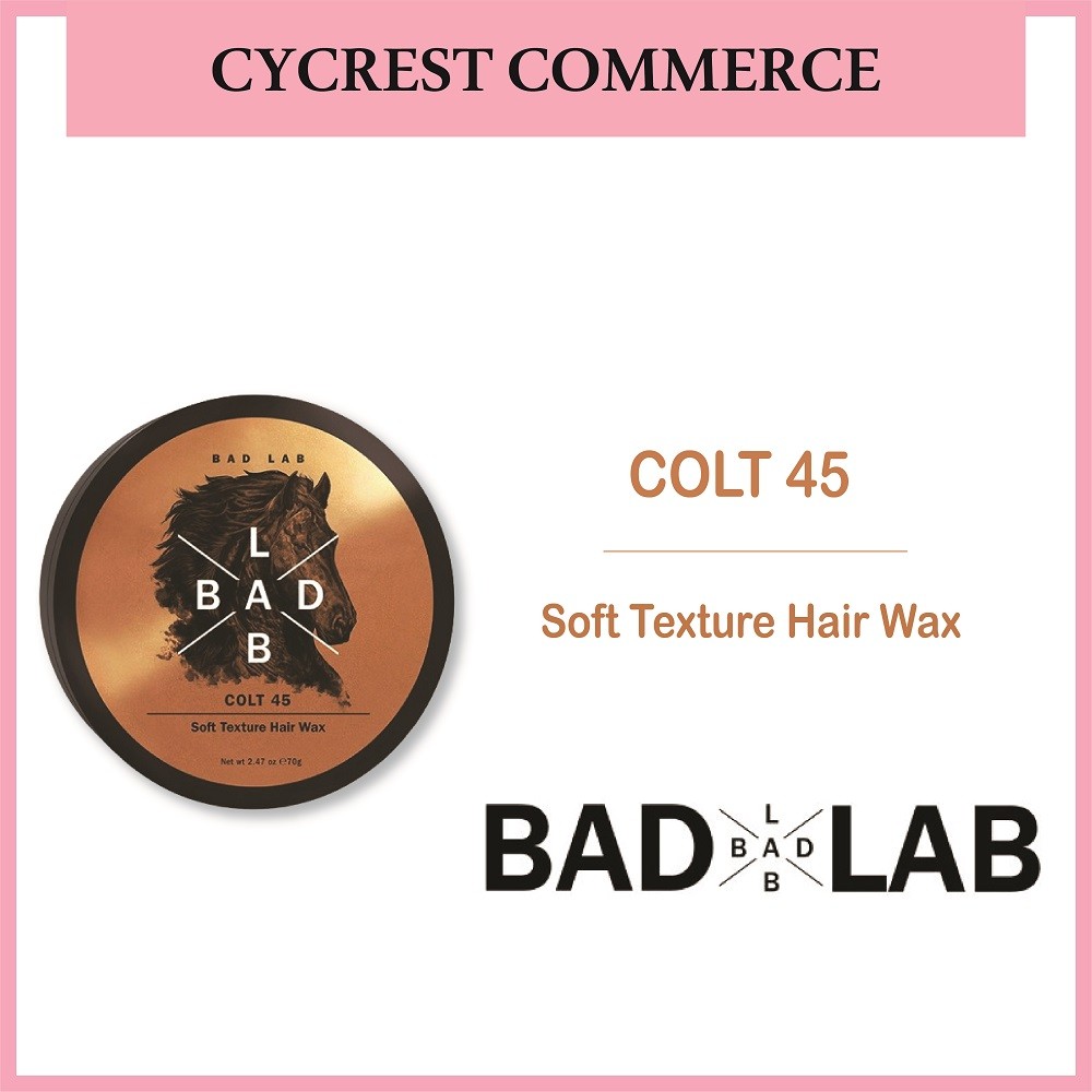 Bad Lab Colt 45 Soft Texture Hair Wax (70g/120g) | Shopee Malaysia