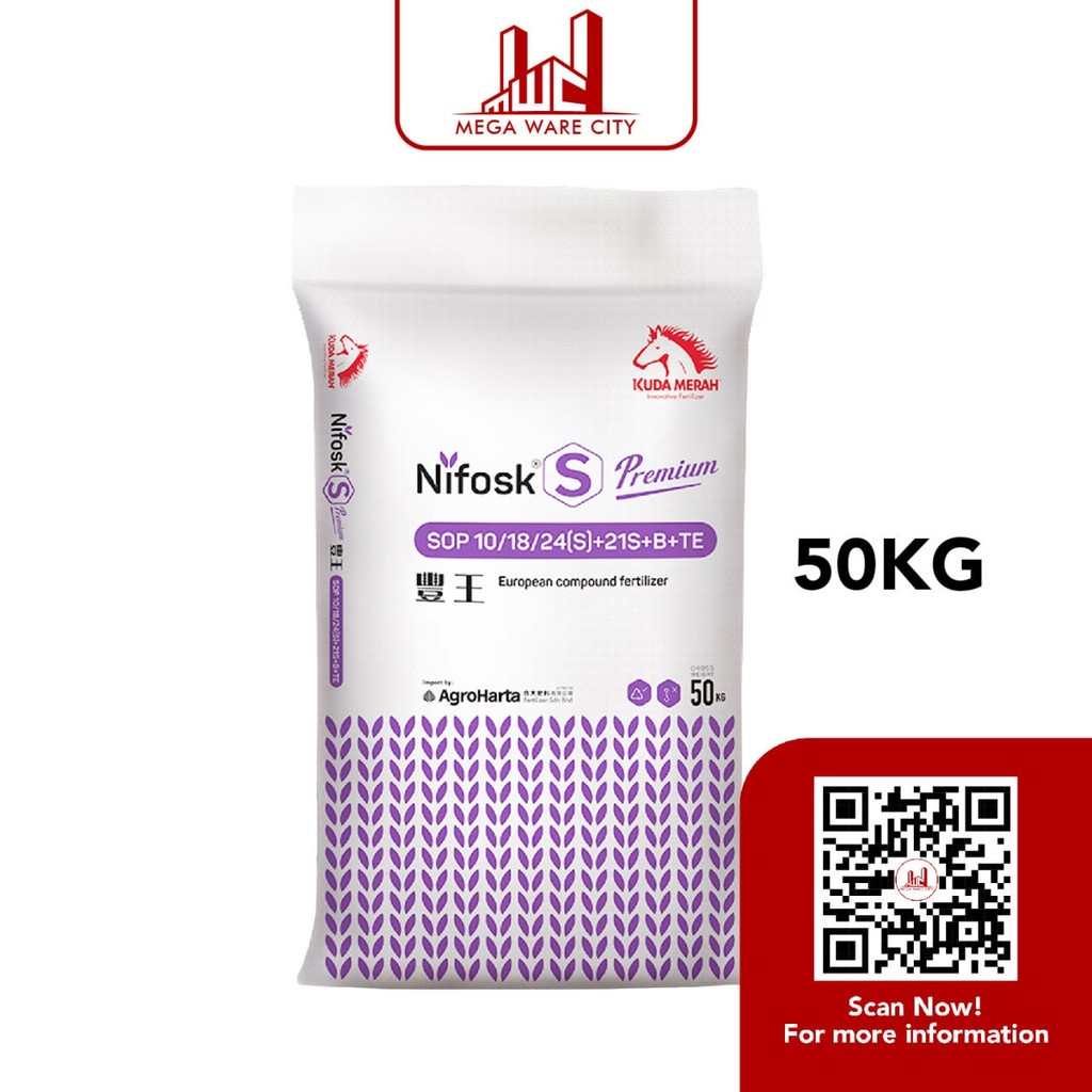 AGROHARTA NIFOSK S PREMIUM COMPOUND SOP 10-18-24 50KG Baja Durian ...