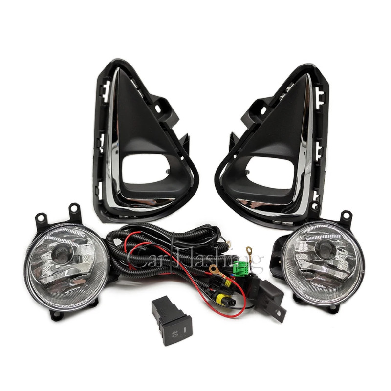 Car LED front bumper Fog Lights Fog Lamp For Toyota AXIO Corolla 2018 ...